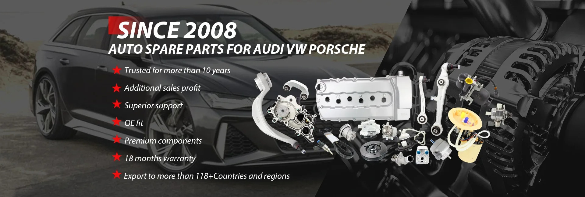 Quality Auto Engine Parts & Auto Suspension Parts factory from China