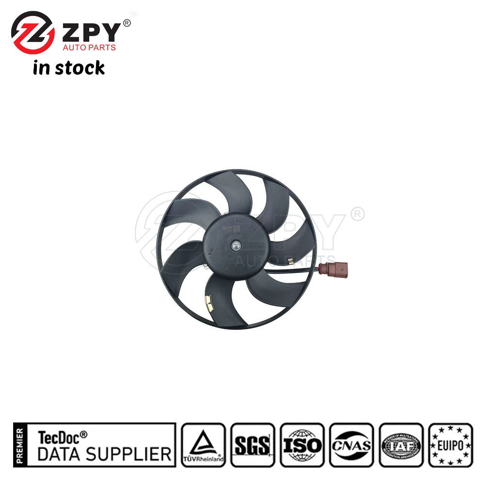 ZPY 3C0959455G Small Cooling Fan For VW Jetta Golf GTI MK5 MK6 Audi